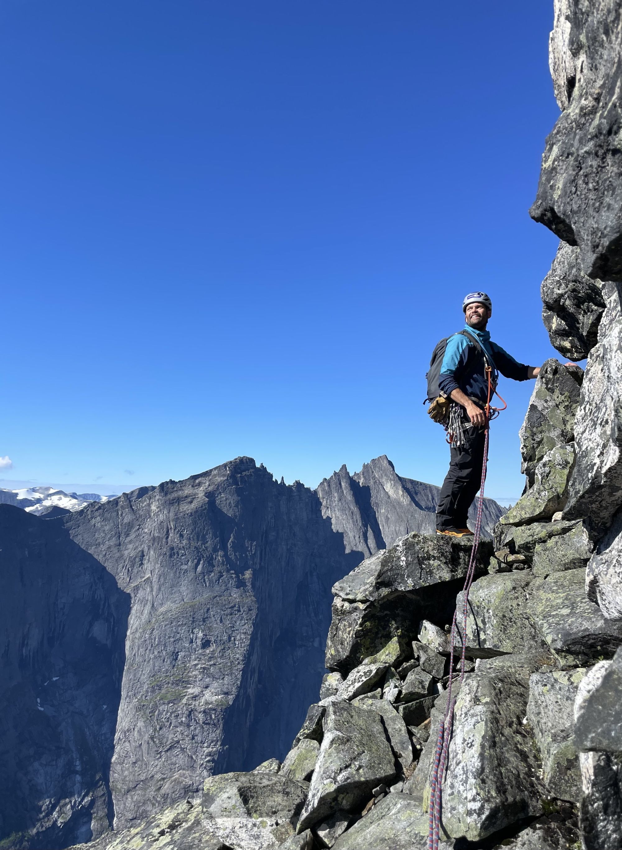 Climbing in Romsdalen - Norrøna Adventure